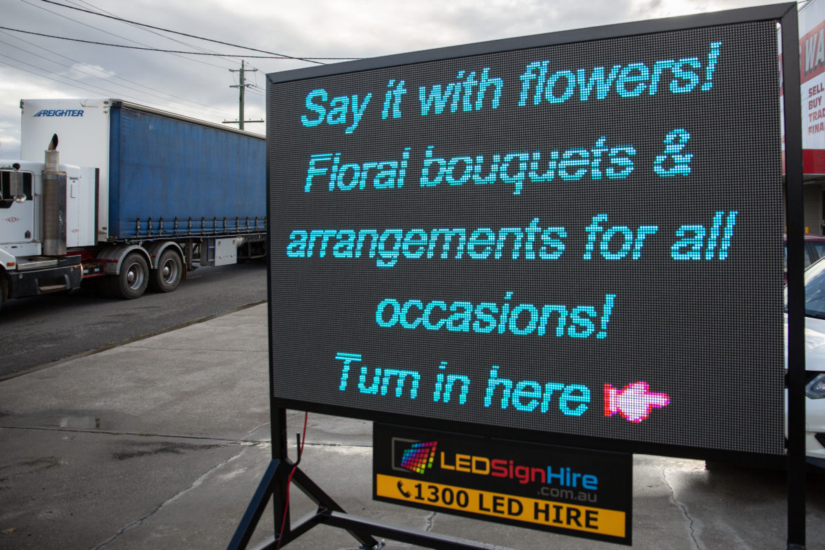 LED Sign Hire and sales. Cheapest Prices Guaranteed. Get Noticed!