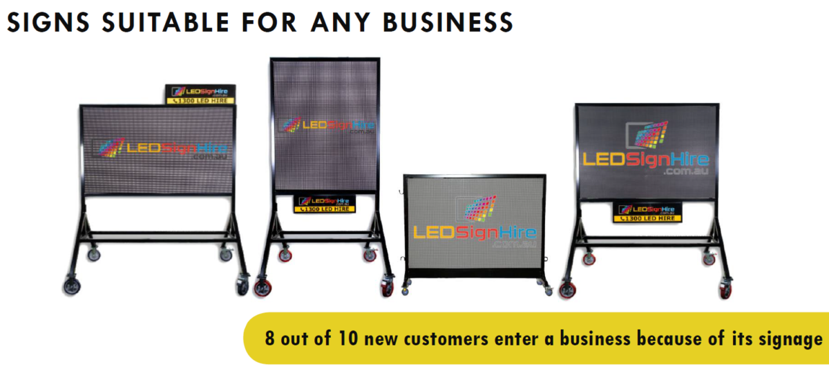 Hire - LEDSignHire.com.au